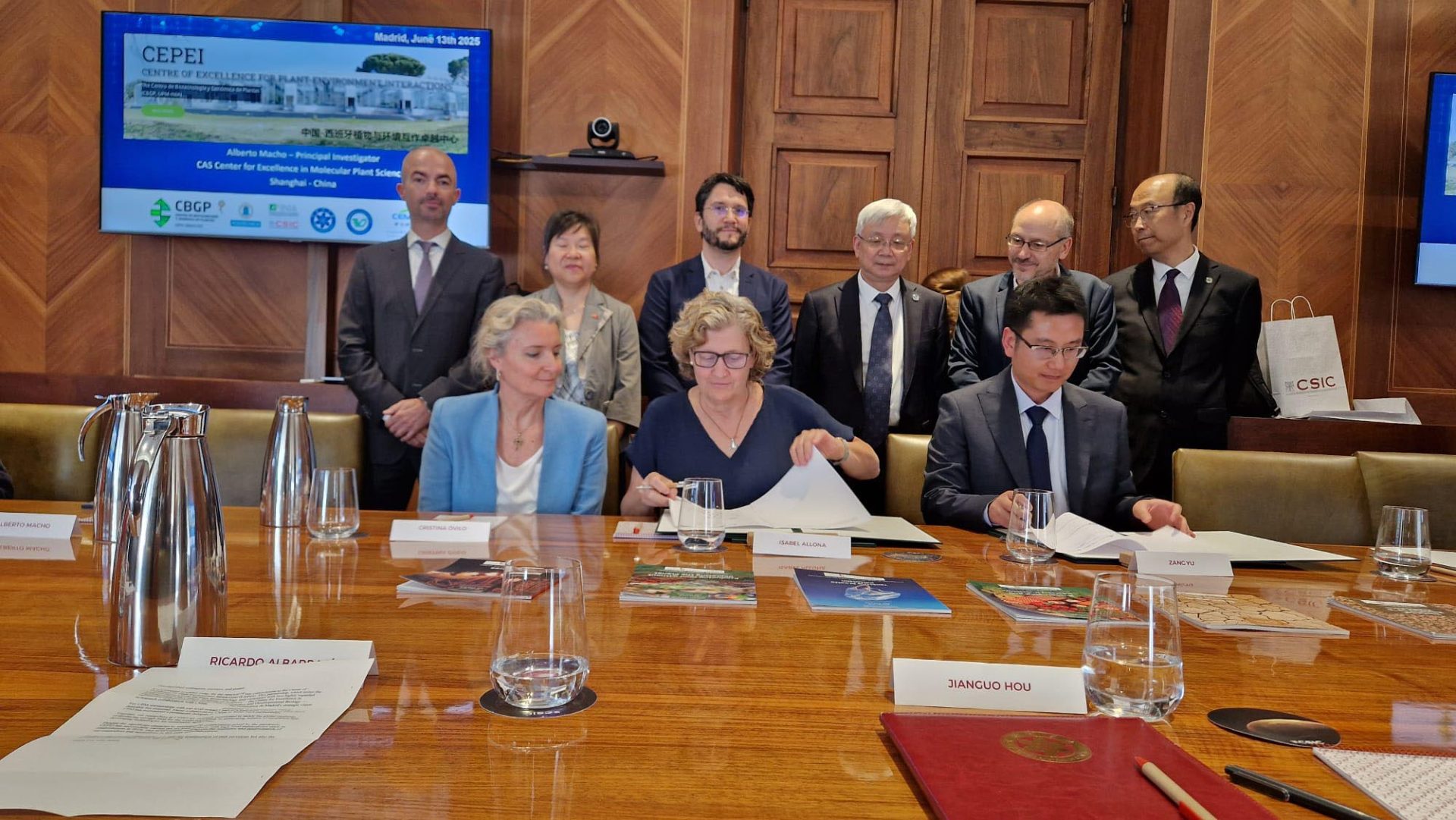 El CBGP refuerza su colaboración internacional con un nuevo acuerdo estratégico con institutos ...